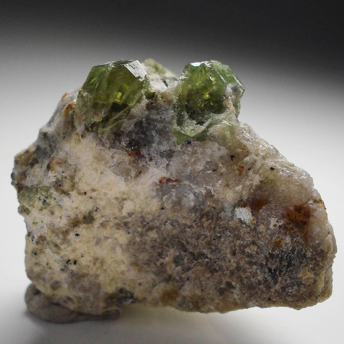 Gorgeous Demantoid Green Garnet Crystal Specimen Tubusis - Etsy