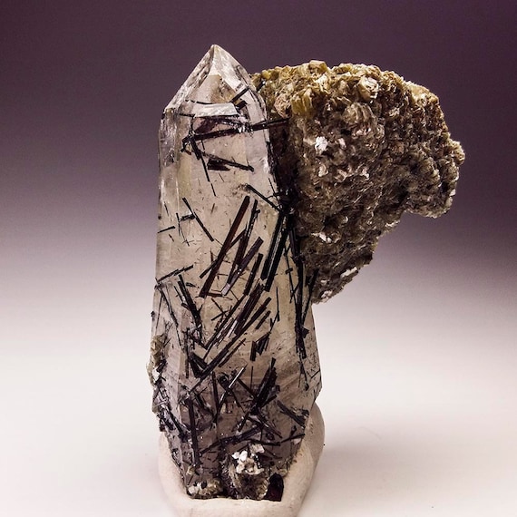 Black tourmaline and smoky quartz store