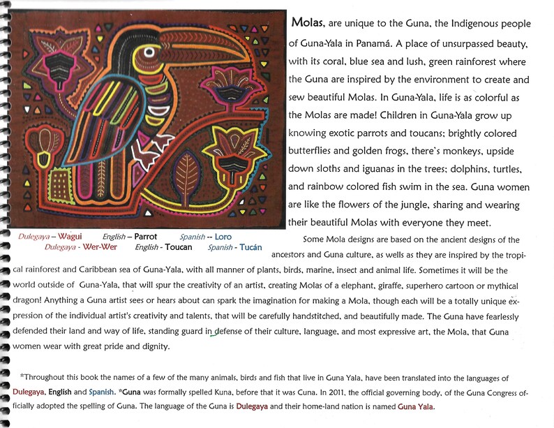 The Mola Coloring Book - Etsy
