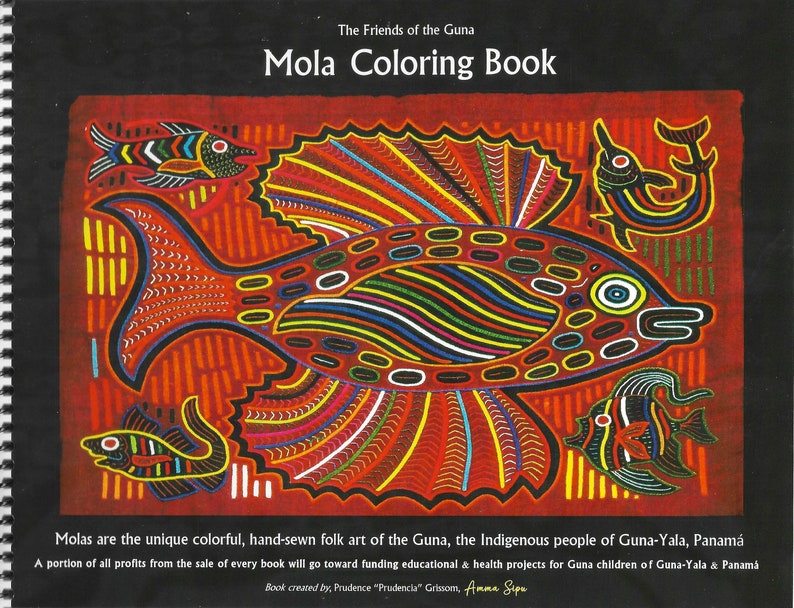 The Mola Coloring Book - Etsy