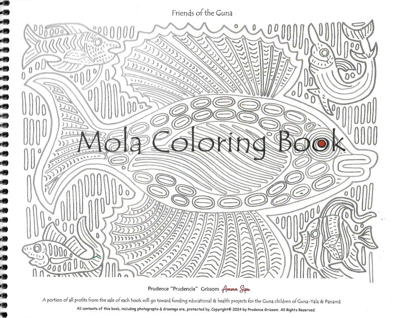 The Mola Coloring Book - Etsy