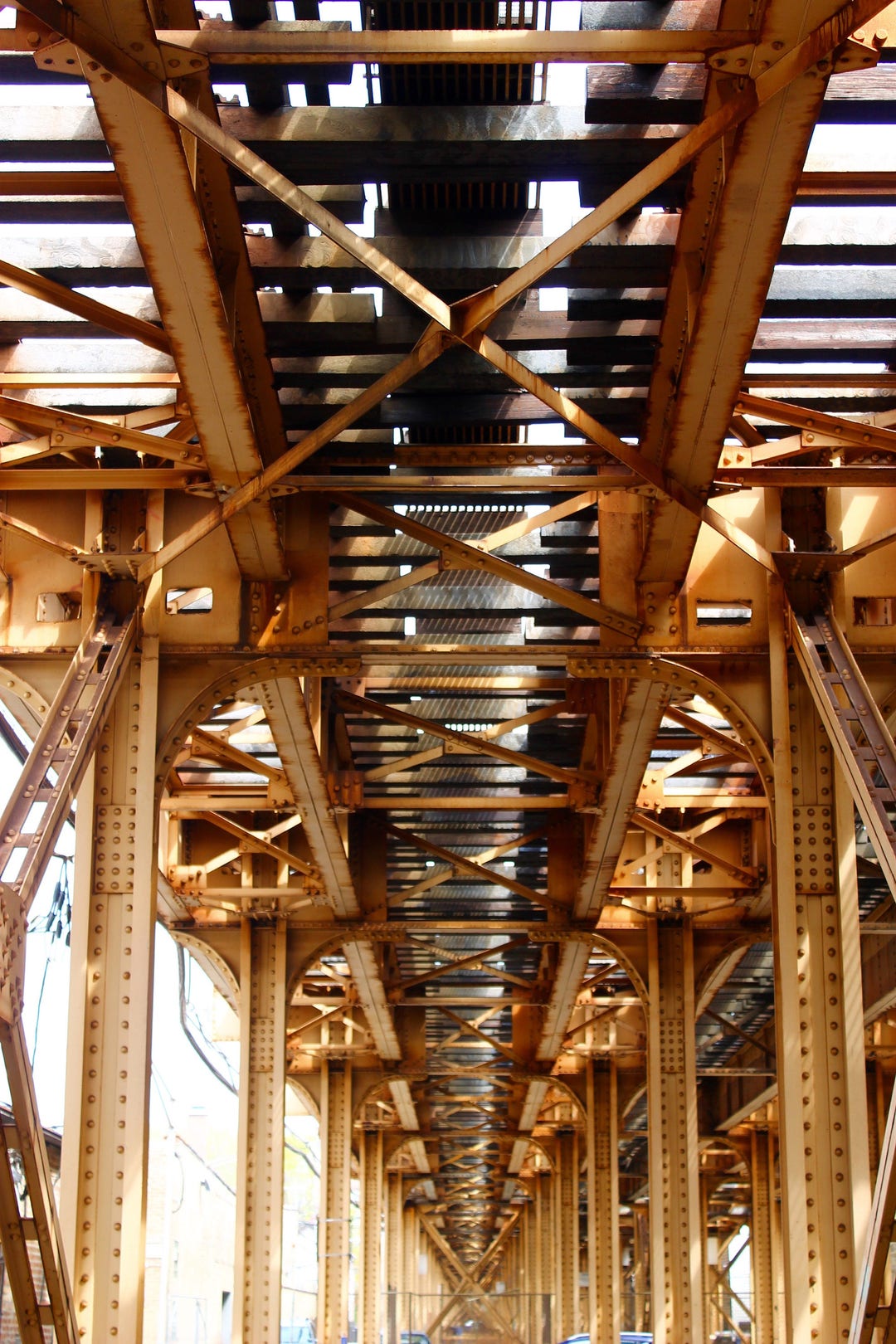 Chicago L Tracks Photo, L Train- Brown Line, Red Line, Wall Art Print ...