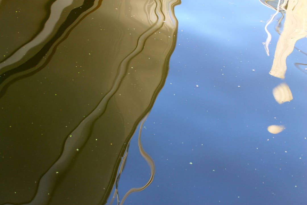 Photograph of Boat Reflection, Wall Art Print, Nautical, Abstract ...