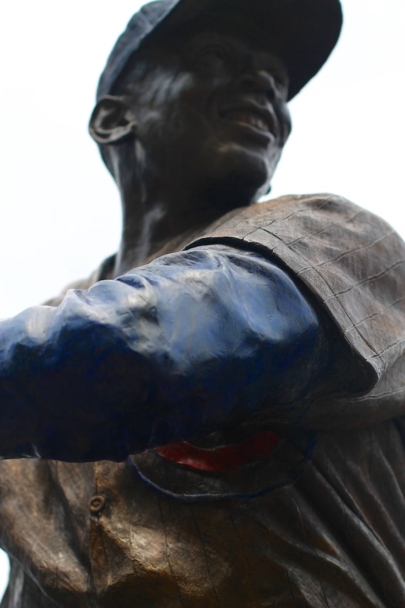 Ernie Banks Statue Wrigley Field Chicago Cubs Ernie Banks - Etsy