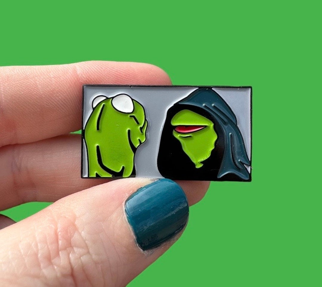 Kermit the Frog Pin Hooded Kermit Muppets Most Wanted Movie Constantine ...