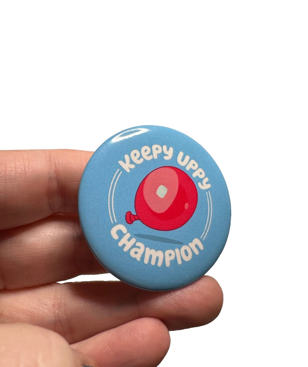 Keepy Uppy Champion Pin From Bluey Balloon Fun Prize for Balloon Game ...