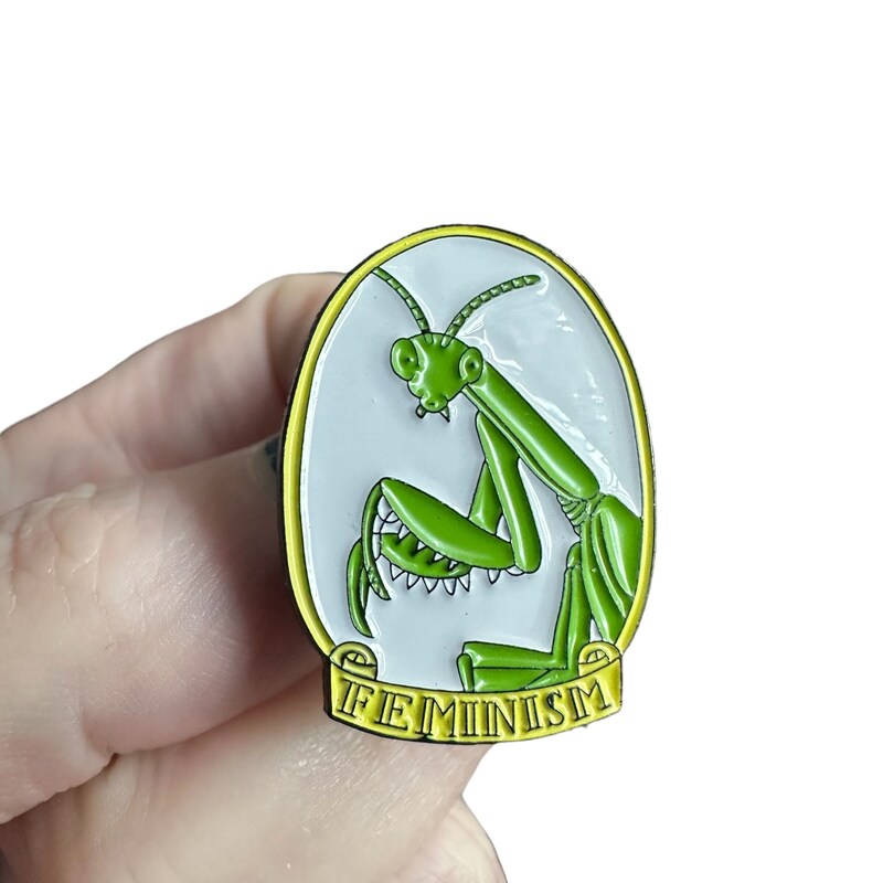 Praying Mantis Pin - Etsy