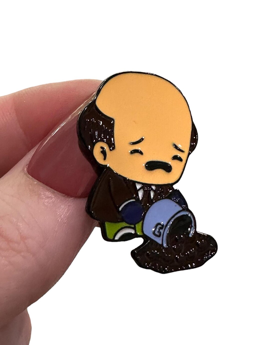 Kevin Spills Chili Pin the Office Pin Kevin From the Office Office Fan ...