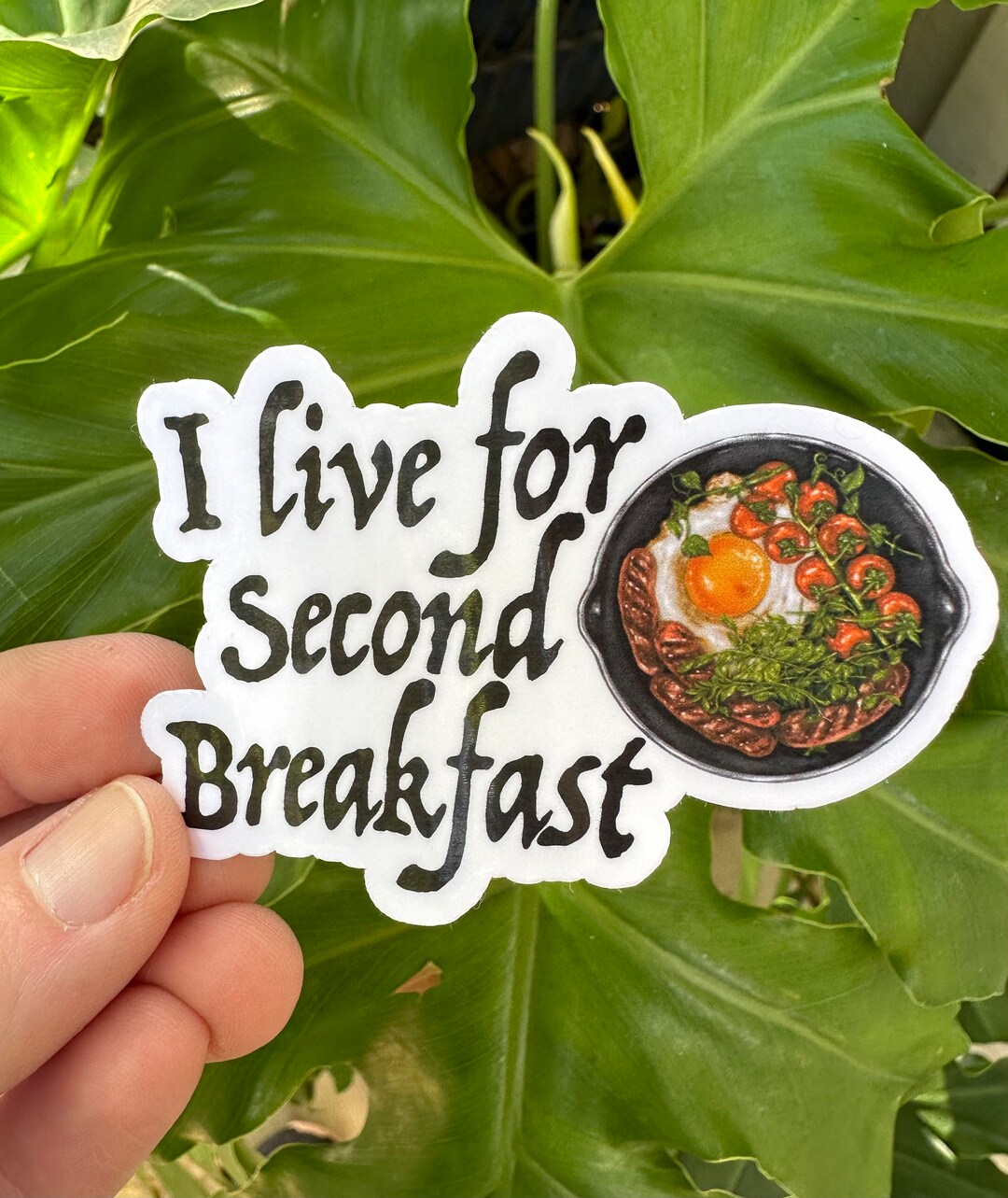 LOTR Sticker Second Breakfast Lord of the Rings 2nd Breakfast Tolkien ...