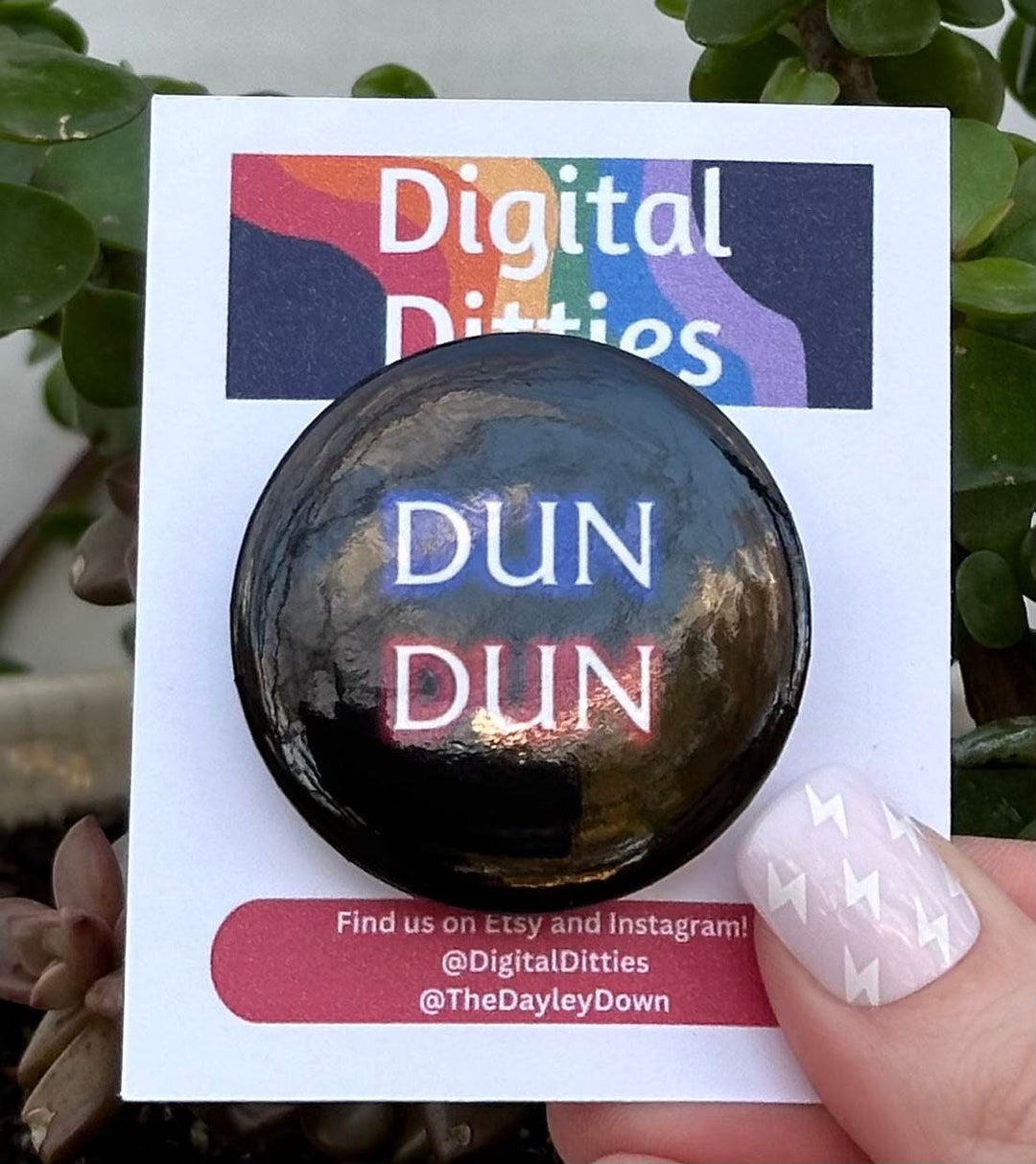 DUN DUN Law & Order Pin SVU Special Victims Unit Pin Crime Shows Gift ...