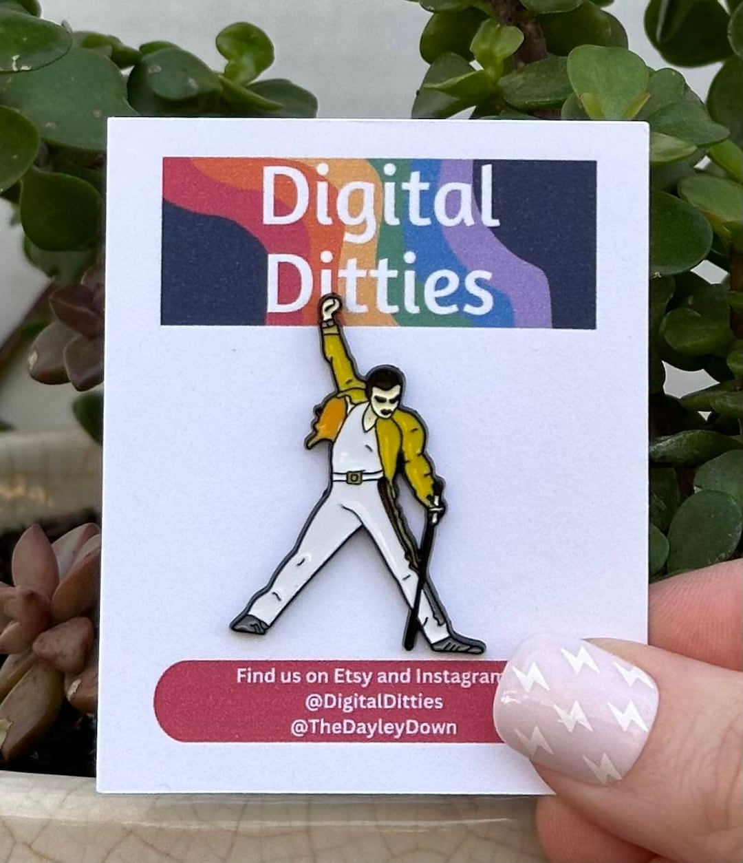 Queen Pin Freddie Mercury Pin Valentine's Gift Gift for Him Gift for ...