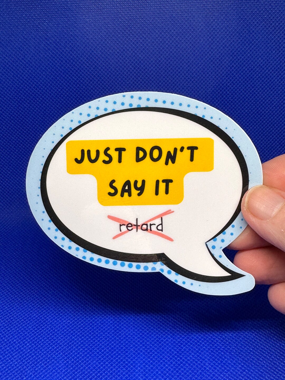 End the Use of the R Word Disability Pride Disability Sticker Teacher ...