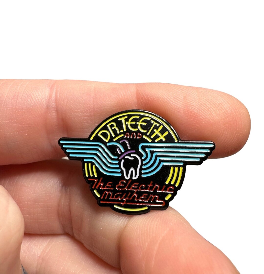 Dr. Teeth and the Electric Mayhem Pin the Muppets - Etsy