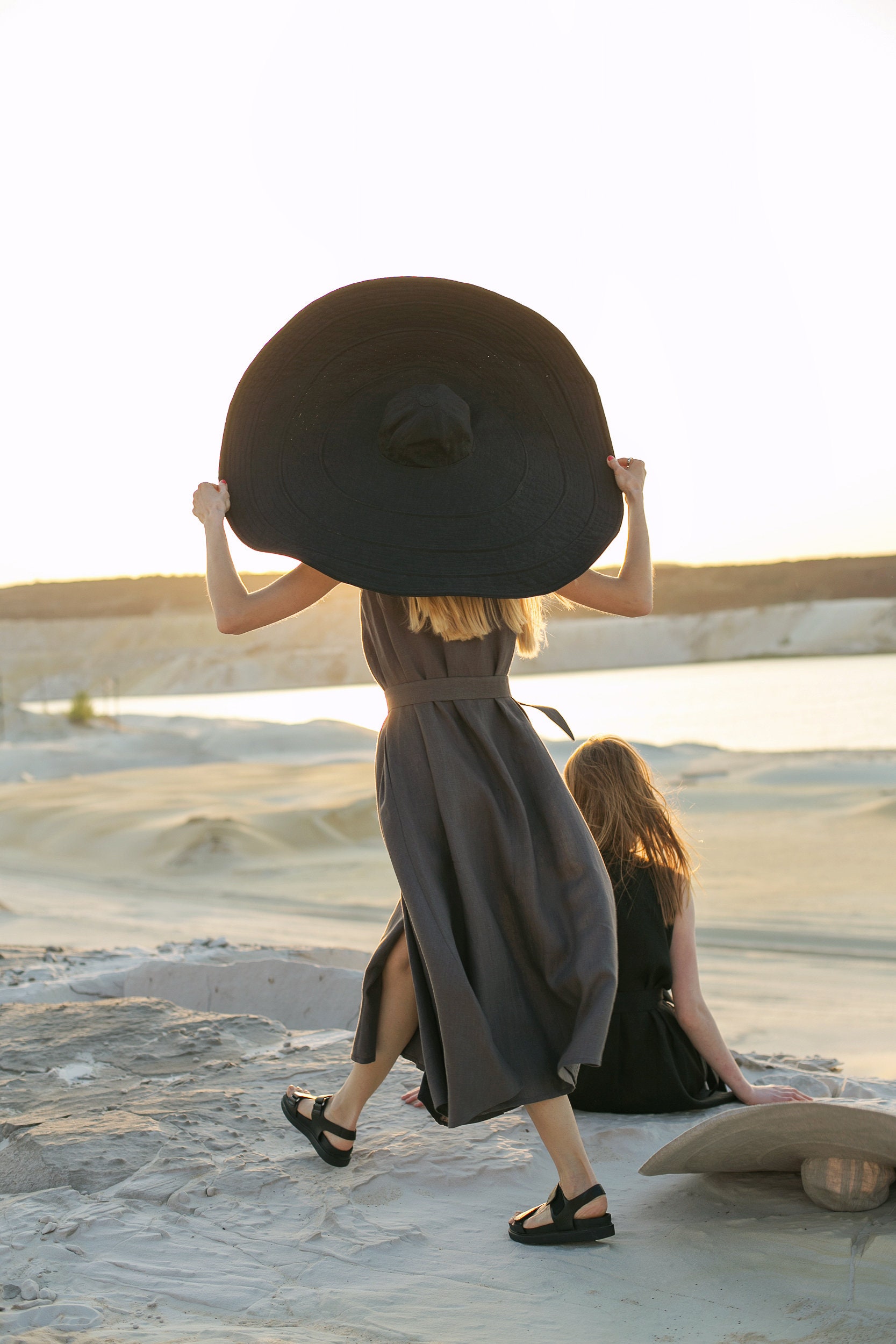 Broad-brimmed Hat,hat With a Wide Brim,hat for Photosession,women's Hat ...