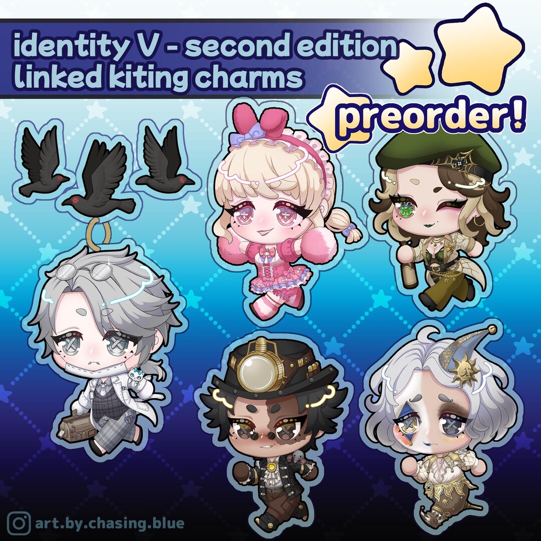 PREORDER | IDENTITY V | IDV Survivor Linked Acrylic Kiting Keychains ...