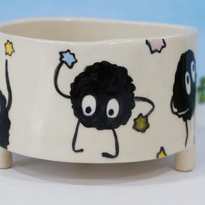 Soot Sprite Plant Pot, Ceramic Planter, Handmade - Etsy