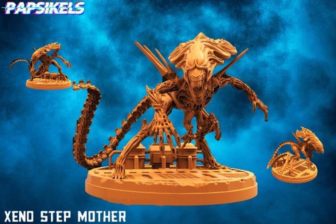 Xeno Step Mother Wargaming Sci Fi Miniatures Cyberpunk - Etsy