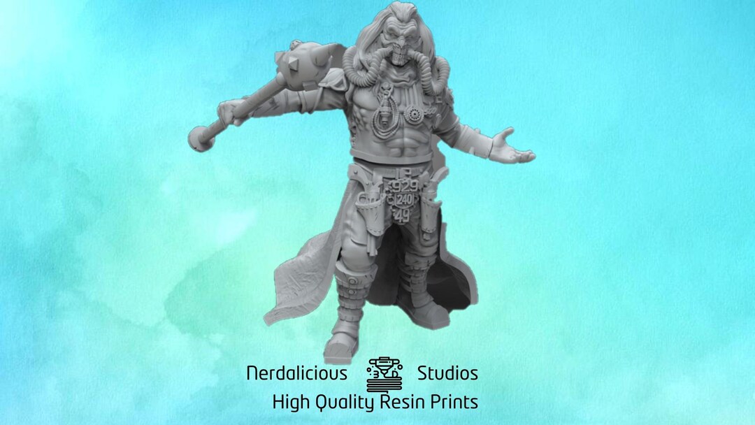 Joe 30mm 32mm Dnd Minis Black Remnant - Etsy