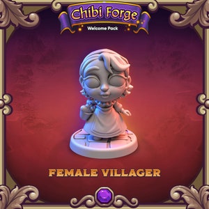 Dungeons and Dragons Chibi Boss Baddie, Minions & Npcs Dnd Minis 30mm ...