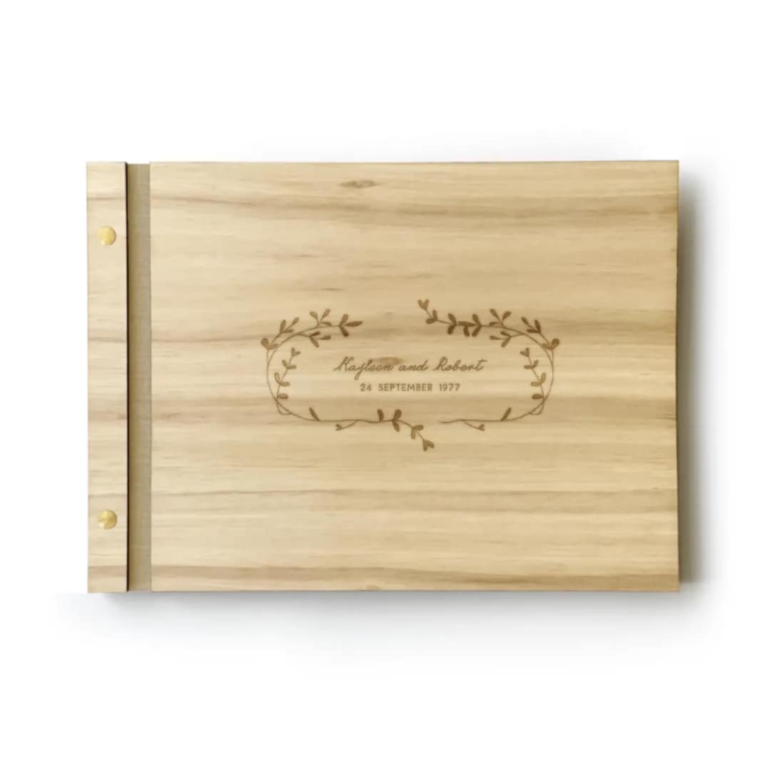 Rustic Wood Guest Book Rustic Guest Book Wood Guest Book Rustic Wedding ...