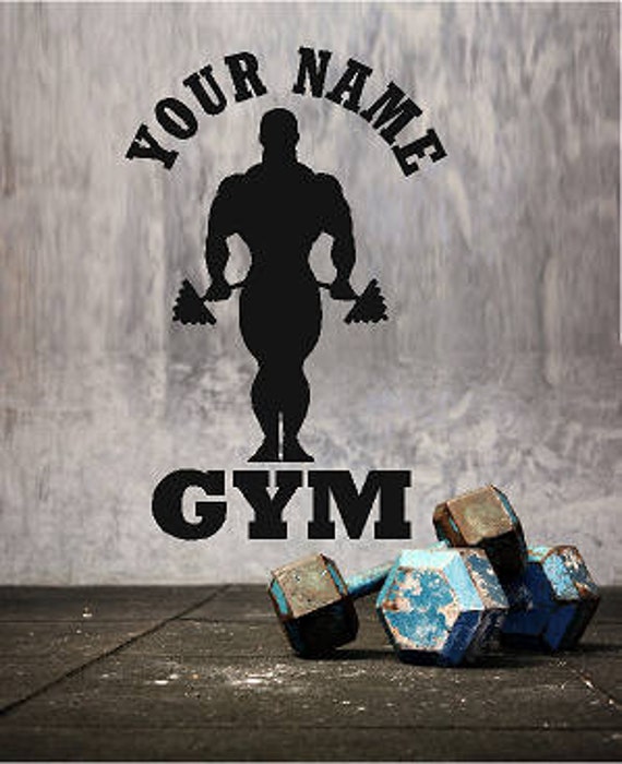 Personalised Gym Wall/window Decal | Etsy