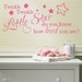Twinkle Twinkle Wall Art Sticker - Etsy