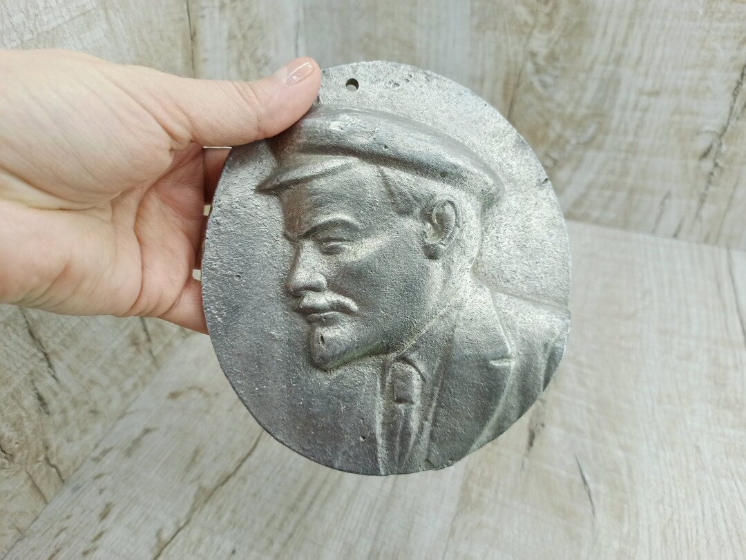 Vintage Bas-relief Lenin Antique Bust Russian Communism Leader Small ...