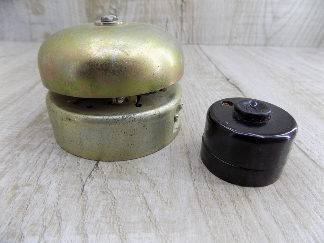 Vintage Door Bell NEW Soviet Door Bell Working Door Bell Electrical ...