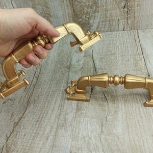 Antique Windows Handles Metal Drawer Pulls Bronze Furniture | Etsy