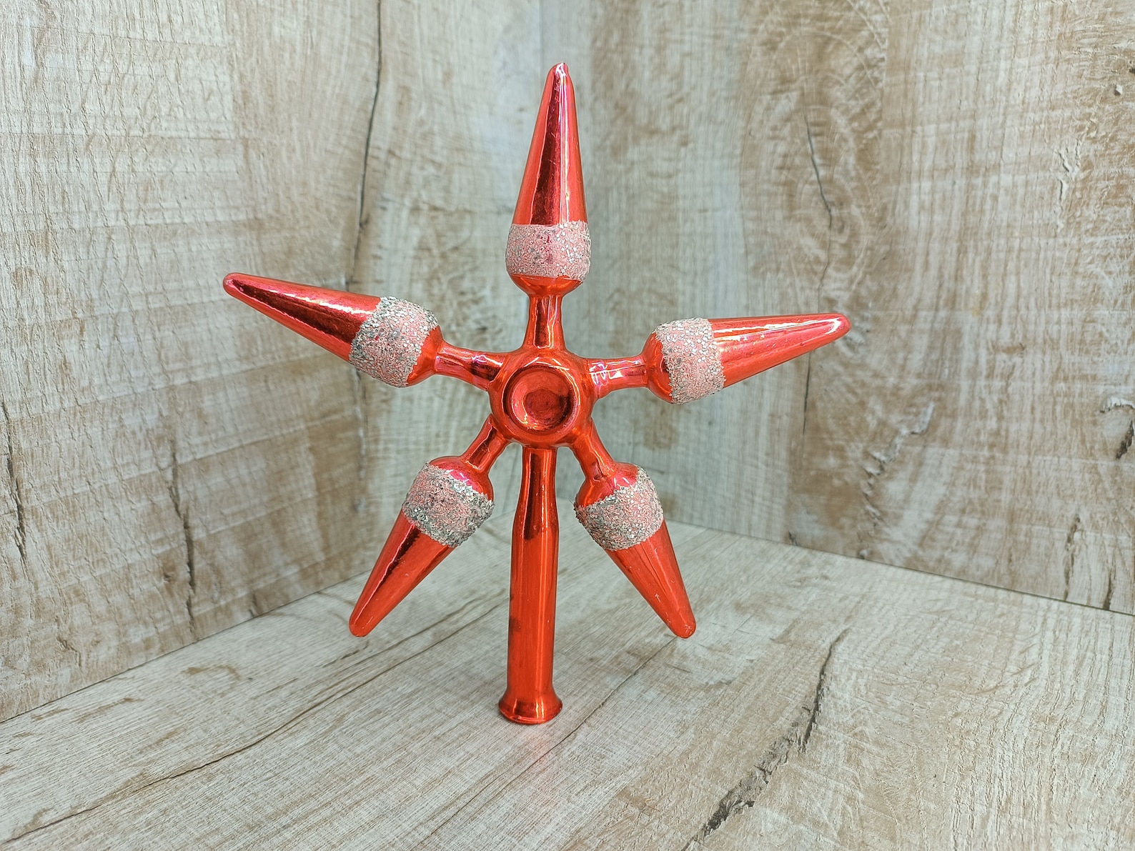 Vintage Tree Topper Christmas Tree Top Gold Tree Decoration - Etsy