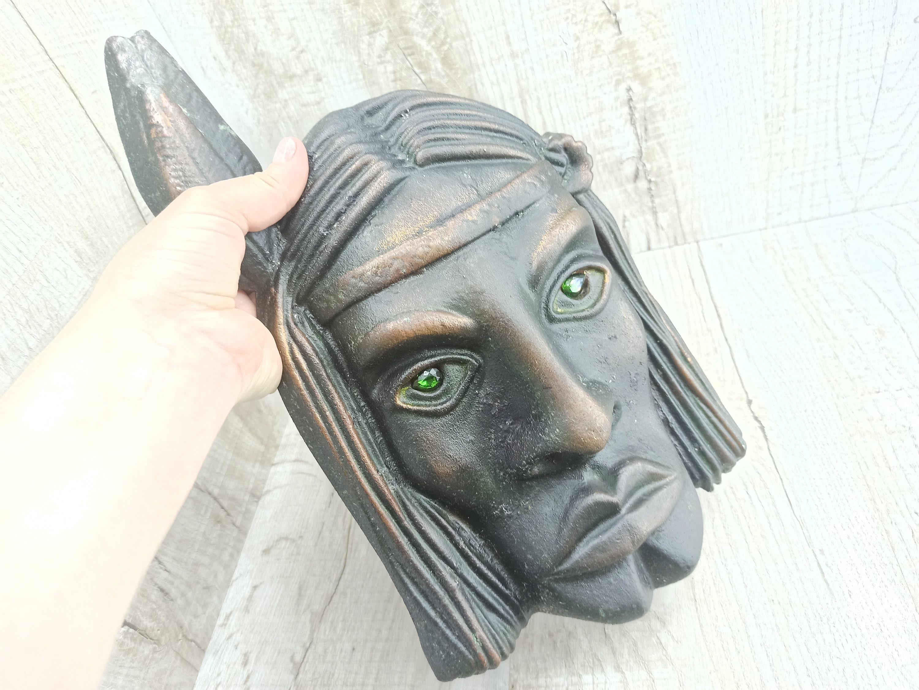 Indian Head Silhouette Indian Head Wooden Indian American - Etsy