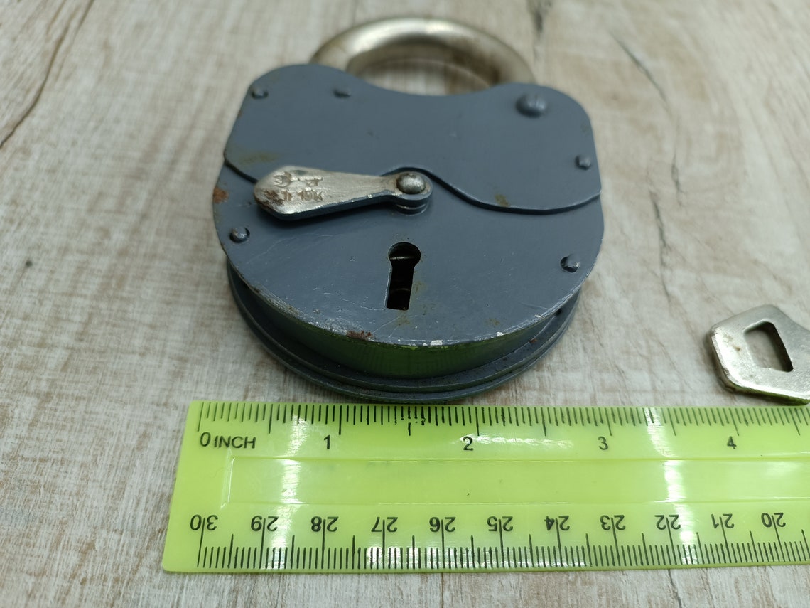 Large Ancient Padlock Black Antique Lock Big Padlock Rustic - Etsy