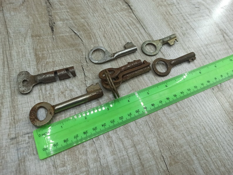 Vintage Keys Lot 7 Pcs Wholesale Antique Keys for Craft and - Etsy