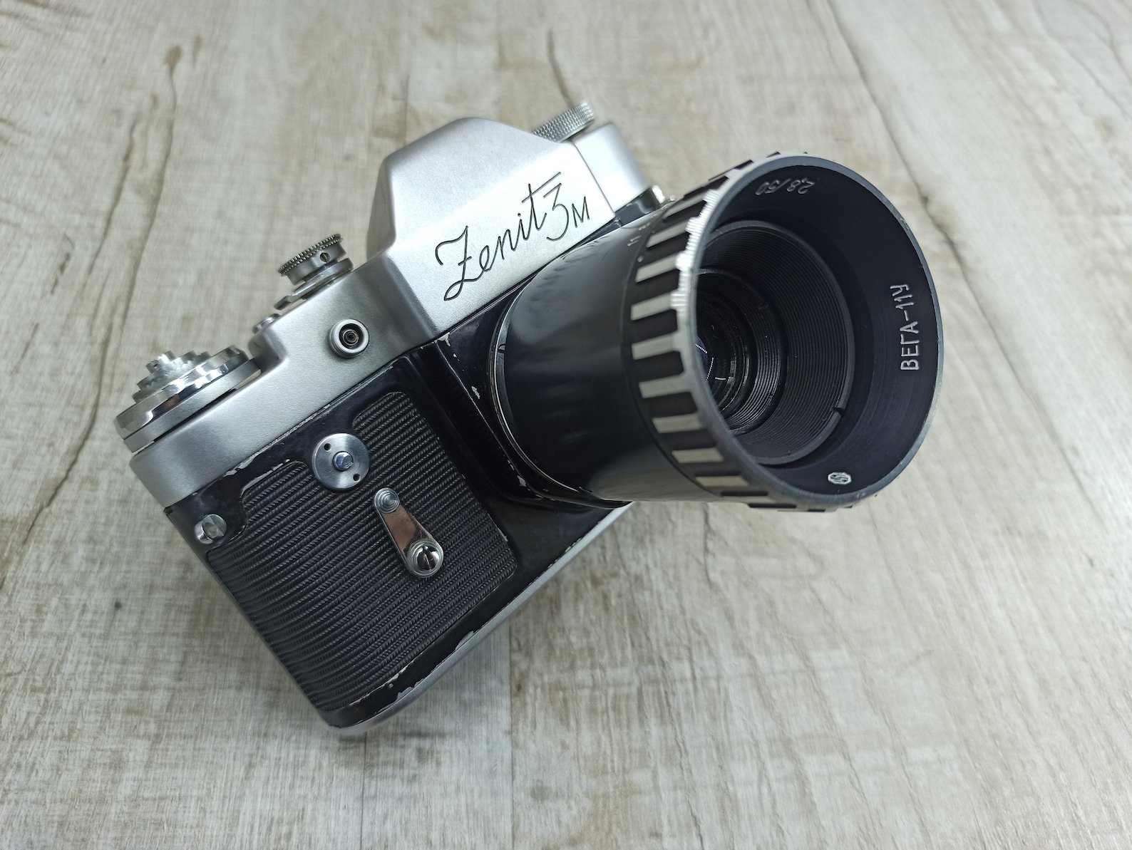 Antique Camera Zenit 3m Large Photo Soviet Camera Detachable Lens Diy ...