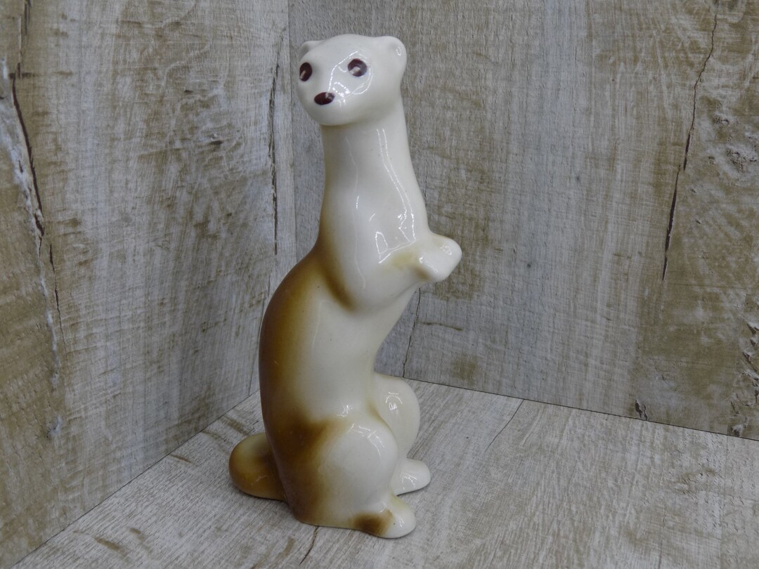 Vintage Porcelain Marmot Figurine, Soviet ZHK Polonnoe, 1970s - Etsy