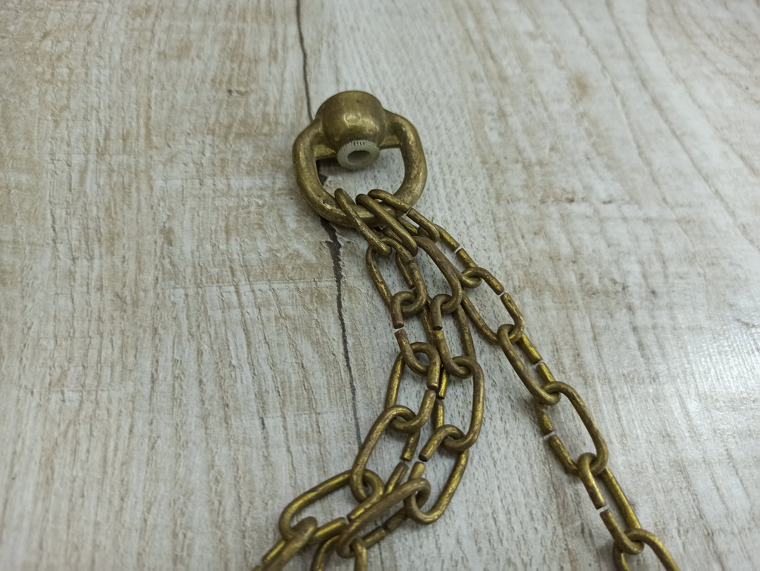 Vintage church chain Ship Chain censer holder triple chain | Etsy