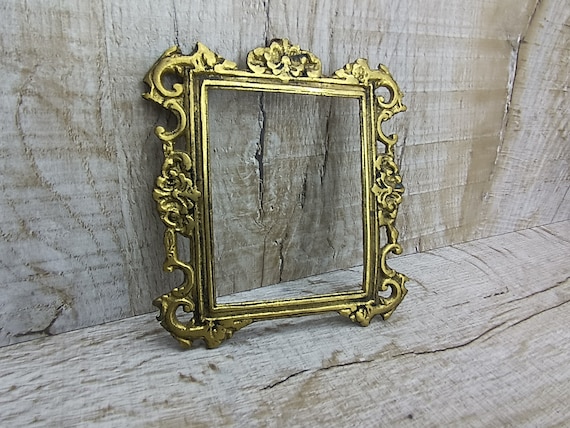 Ornate Gold Frame Rectangle