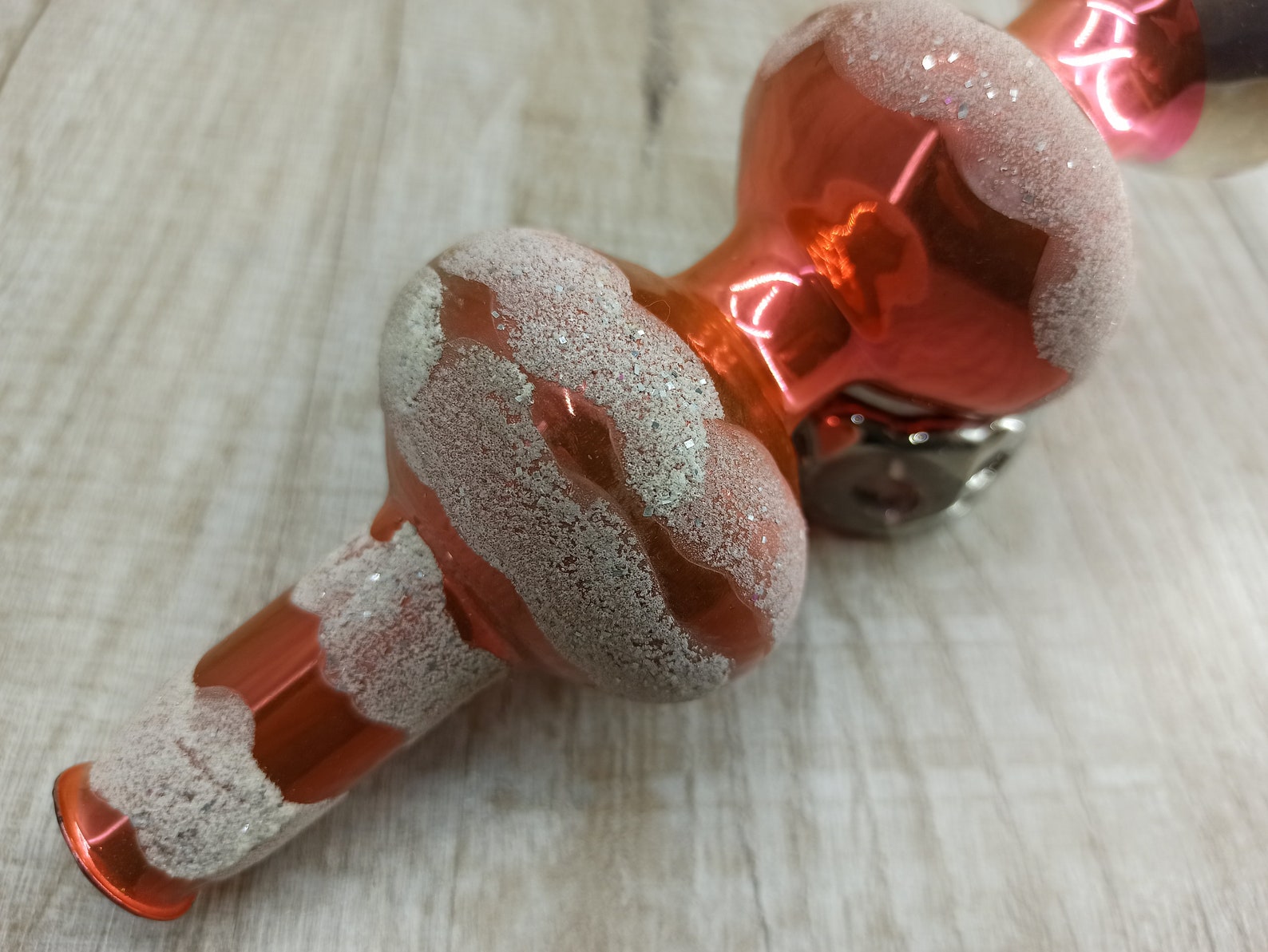 Vintage Tree Topper Red Pink Silver Tree Decoration Xmas - Etsy