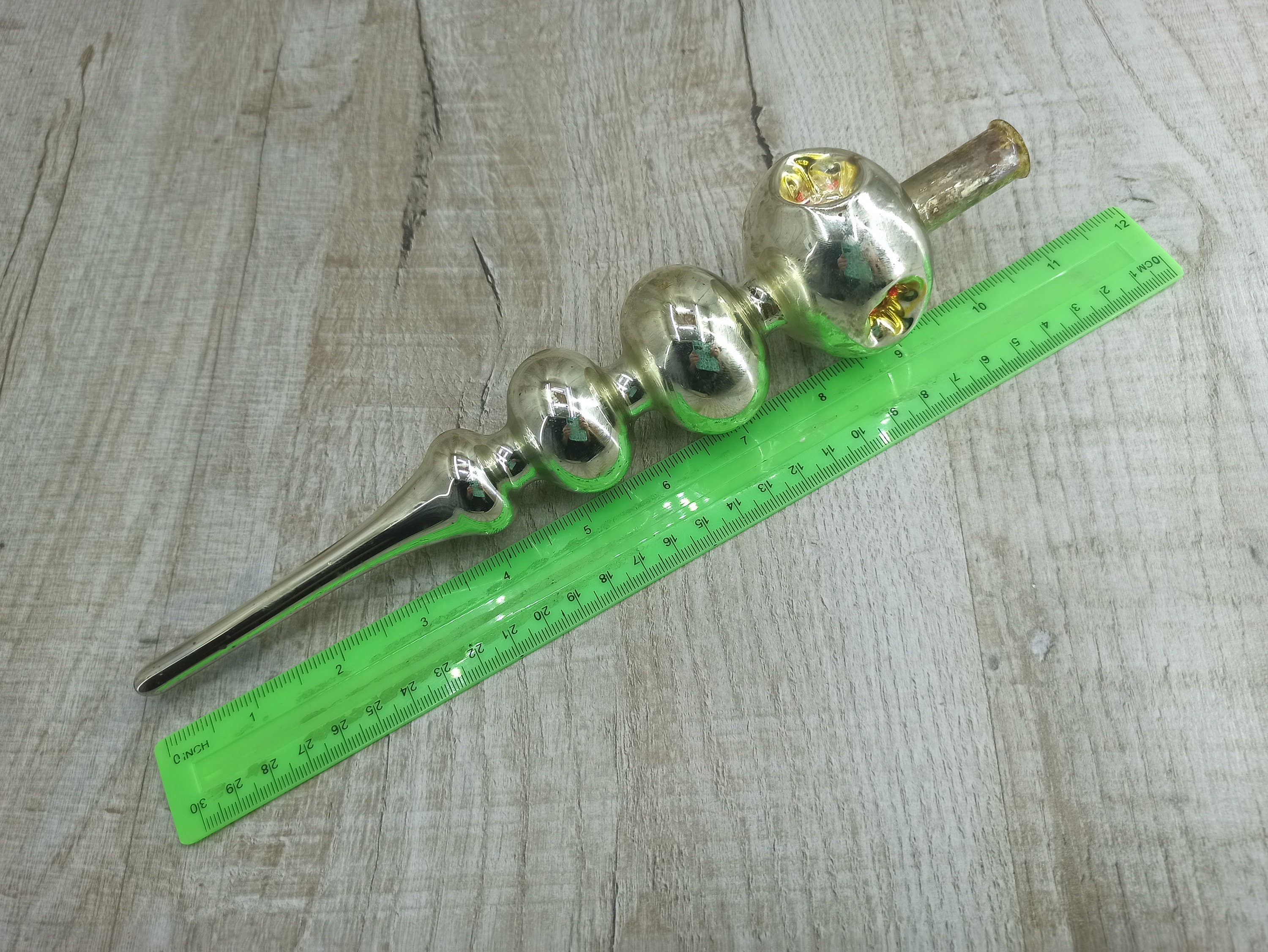 Vintage Tree Topper Finial Glass Christmas Retro Tree Topper | Etsy