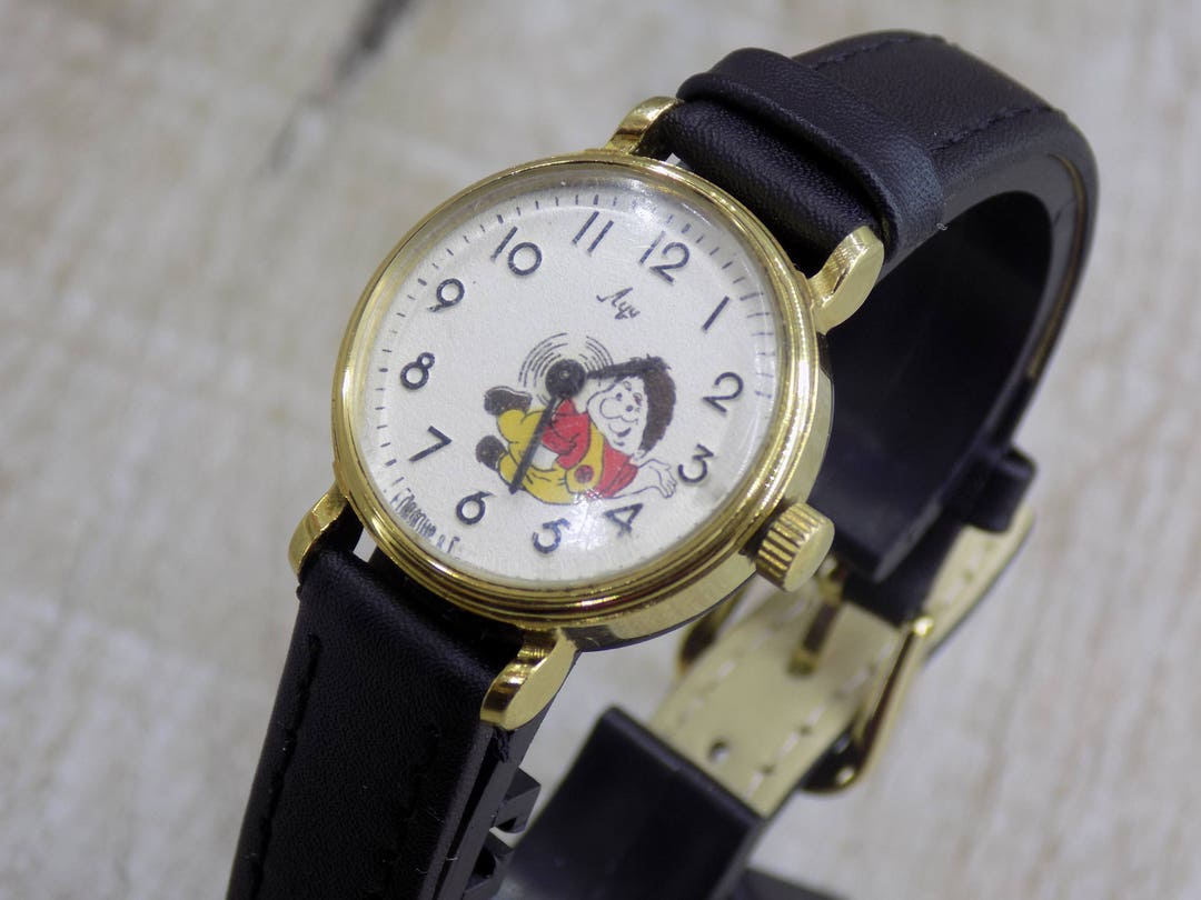 Luch Watch Ladie's Vintage Gold Womens Watches Belarusian - Etsy