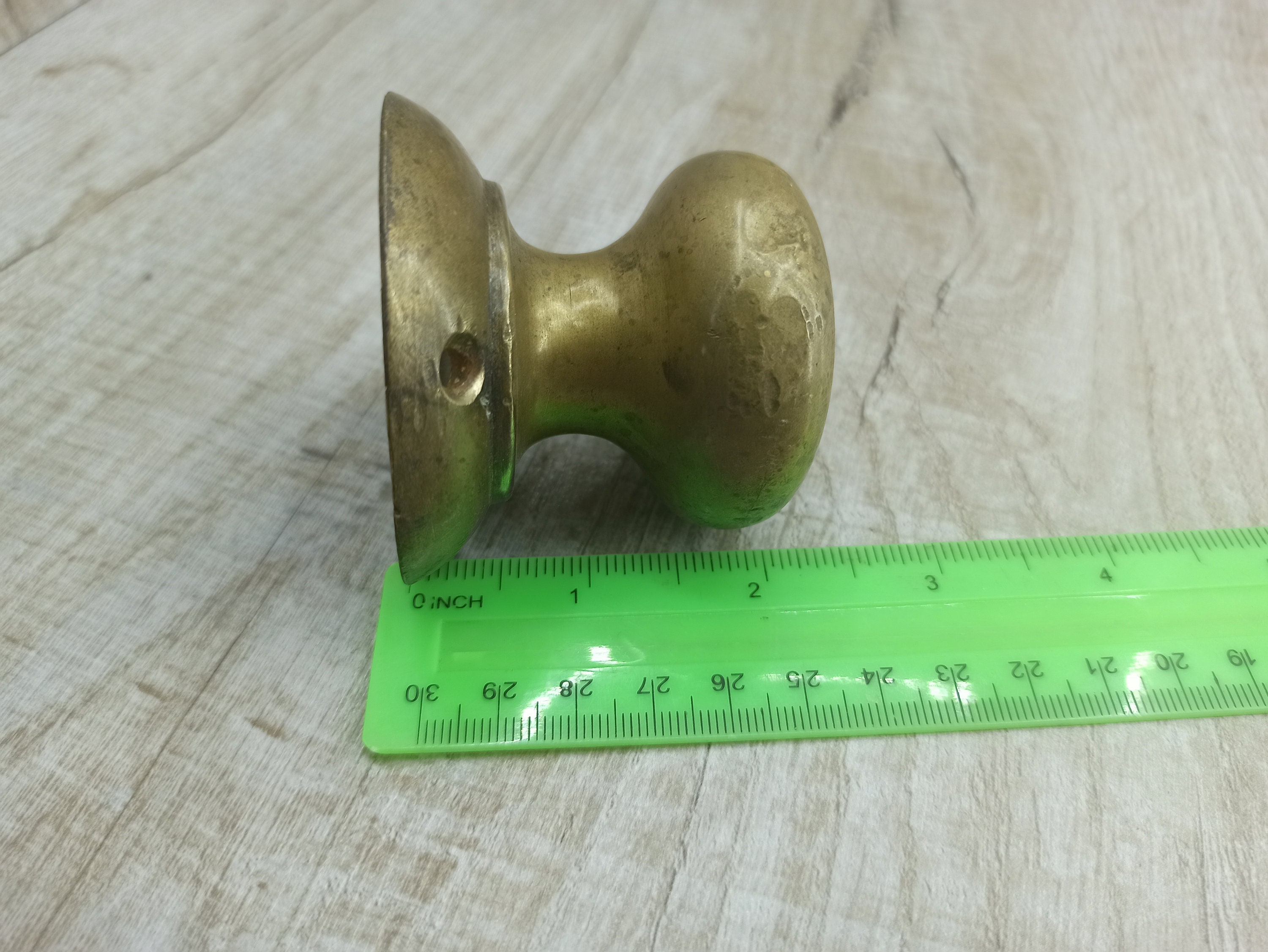 Massive round handle Vintage door knob Old door knob barn | Etsy