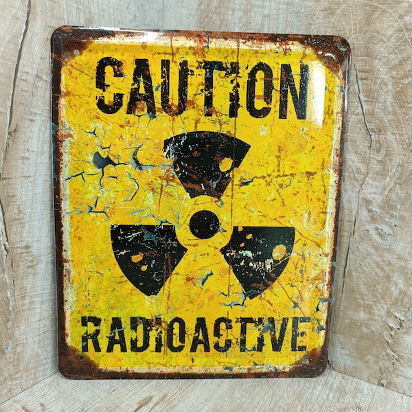 Vintage Warning Sign - Etsy