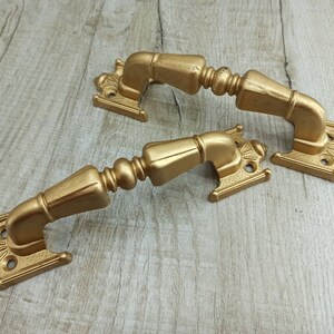 Antique Windows Handles Metal Drawer Pulls Bronze Furniture | Etsy