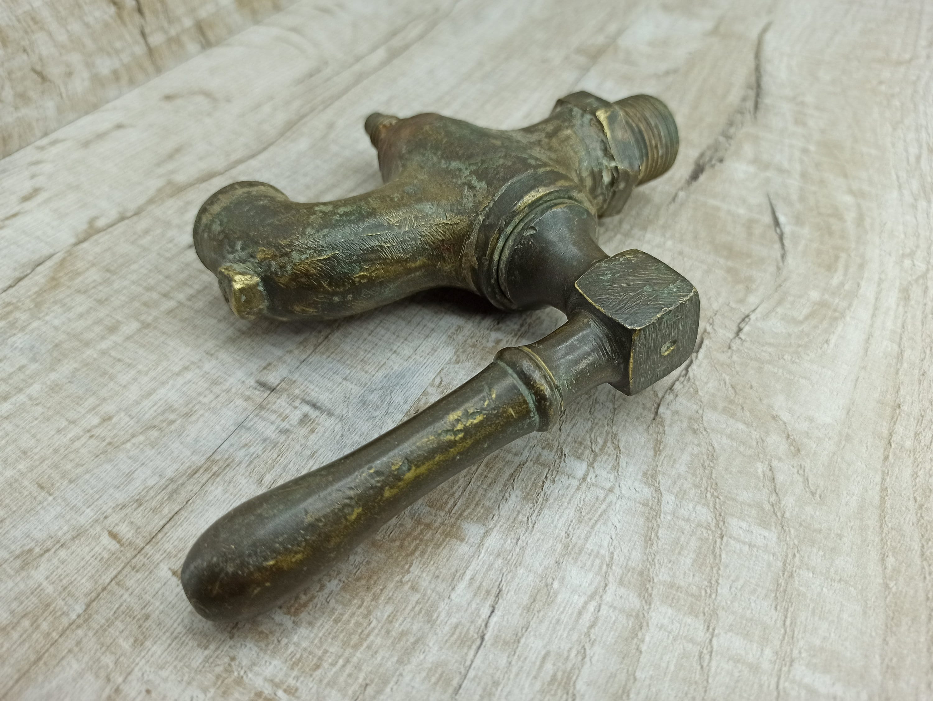 Large Bronze Wine Barrel Faucet Giant Vintage Water Faucet | Etsy