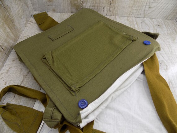 Vintage medical bag Soviet military Army Bag Green Ca… - Gem