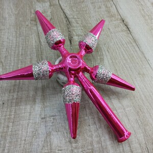Vintage Tree Topper Pink Christmas Tree Top Red Tree - Etsy