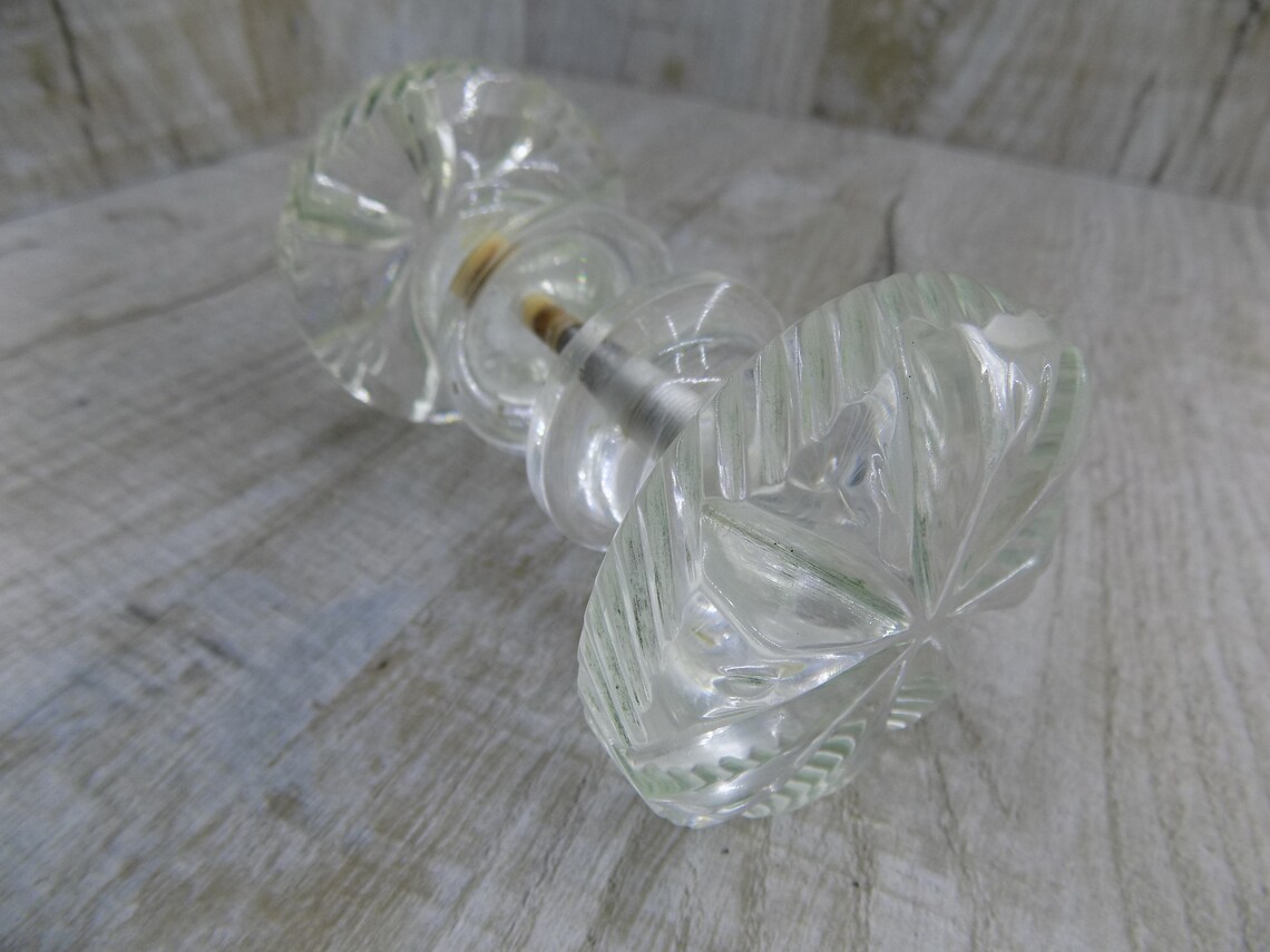 Vintage Door Knob Old Door Knobs Big Clear Handles Door - Etsy