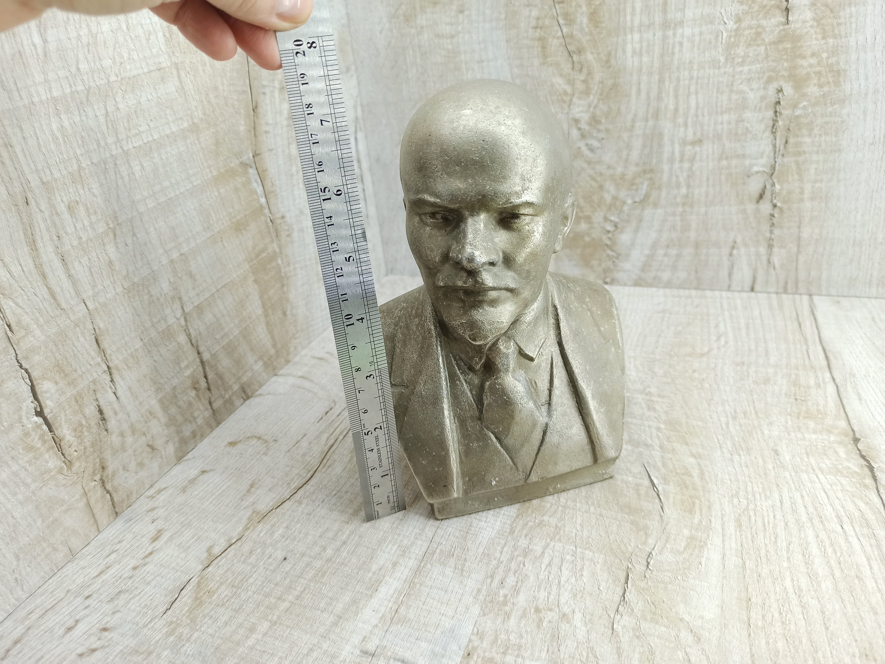 Vintage Bust Lenin Antique Bronze Bust Russian Communism | Etsy