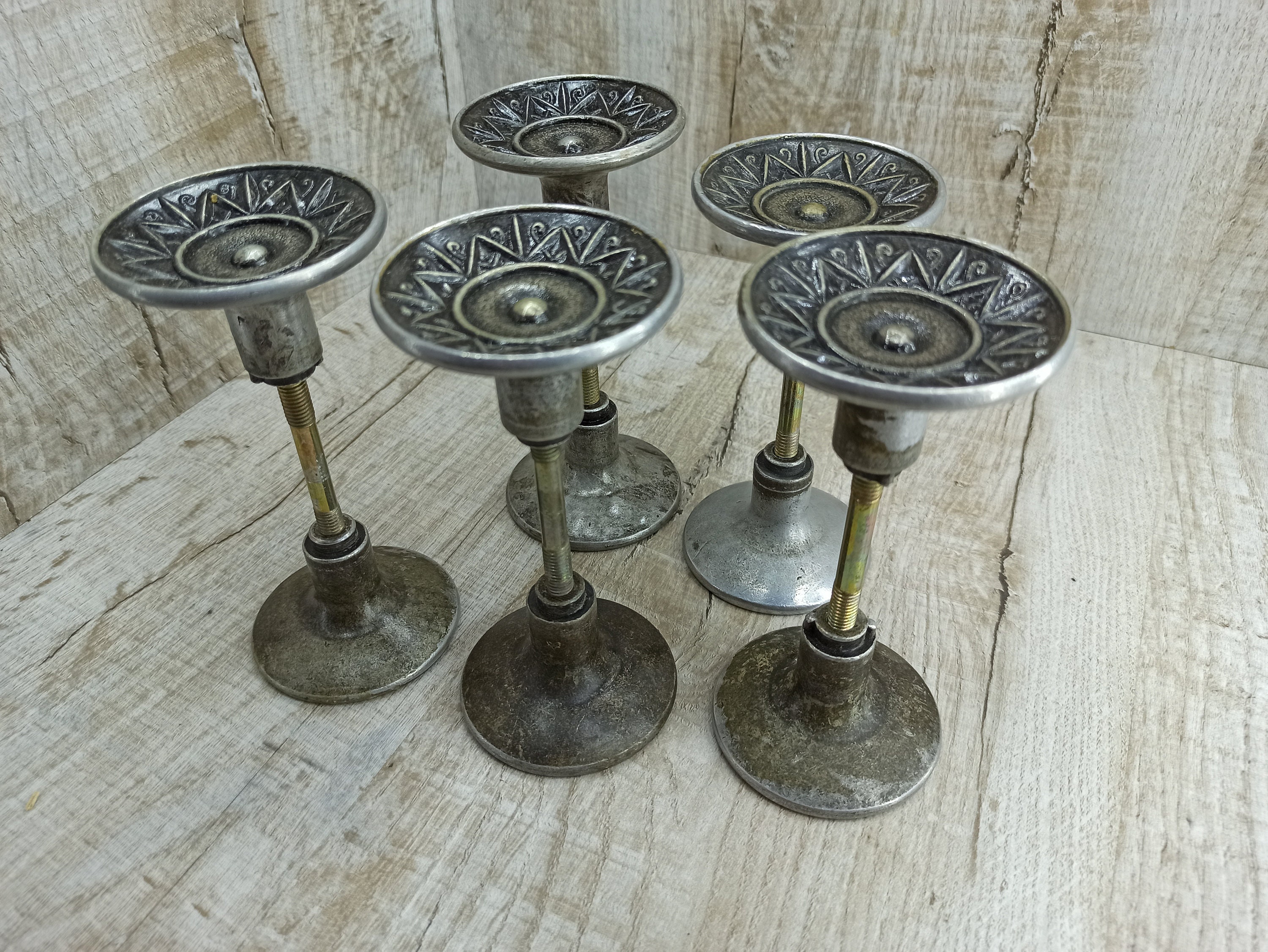 10 Vintage door knob 5 pair Old knobs durable door knobs | Etsy