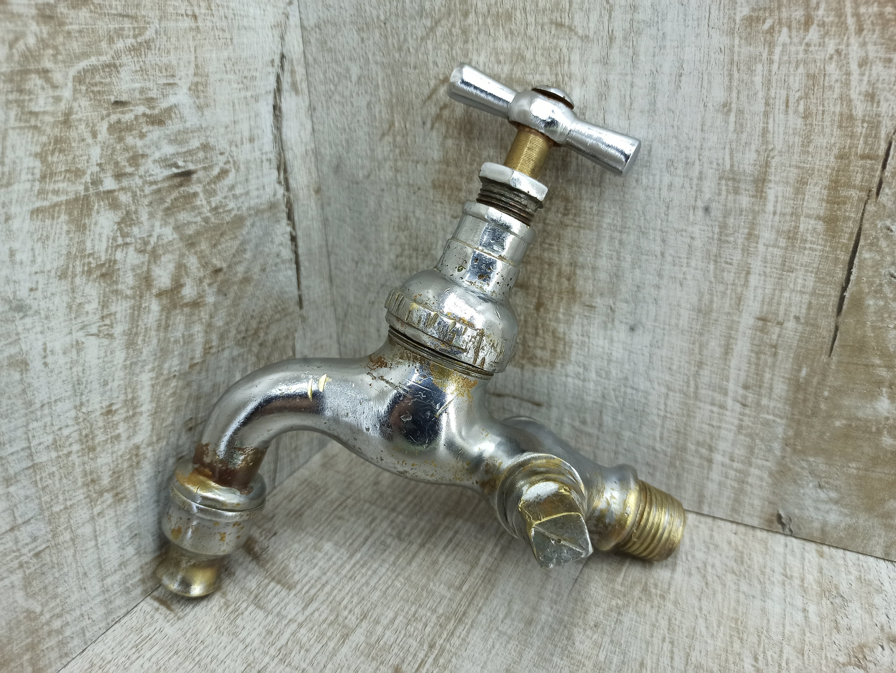 Giant Water Faucet Soviet Brass Water Tap Antique Old Water - Etsy